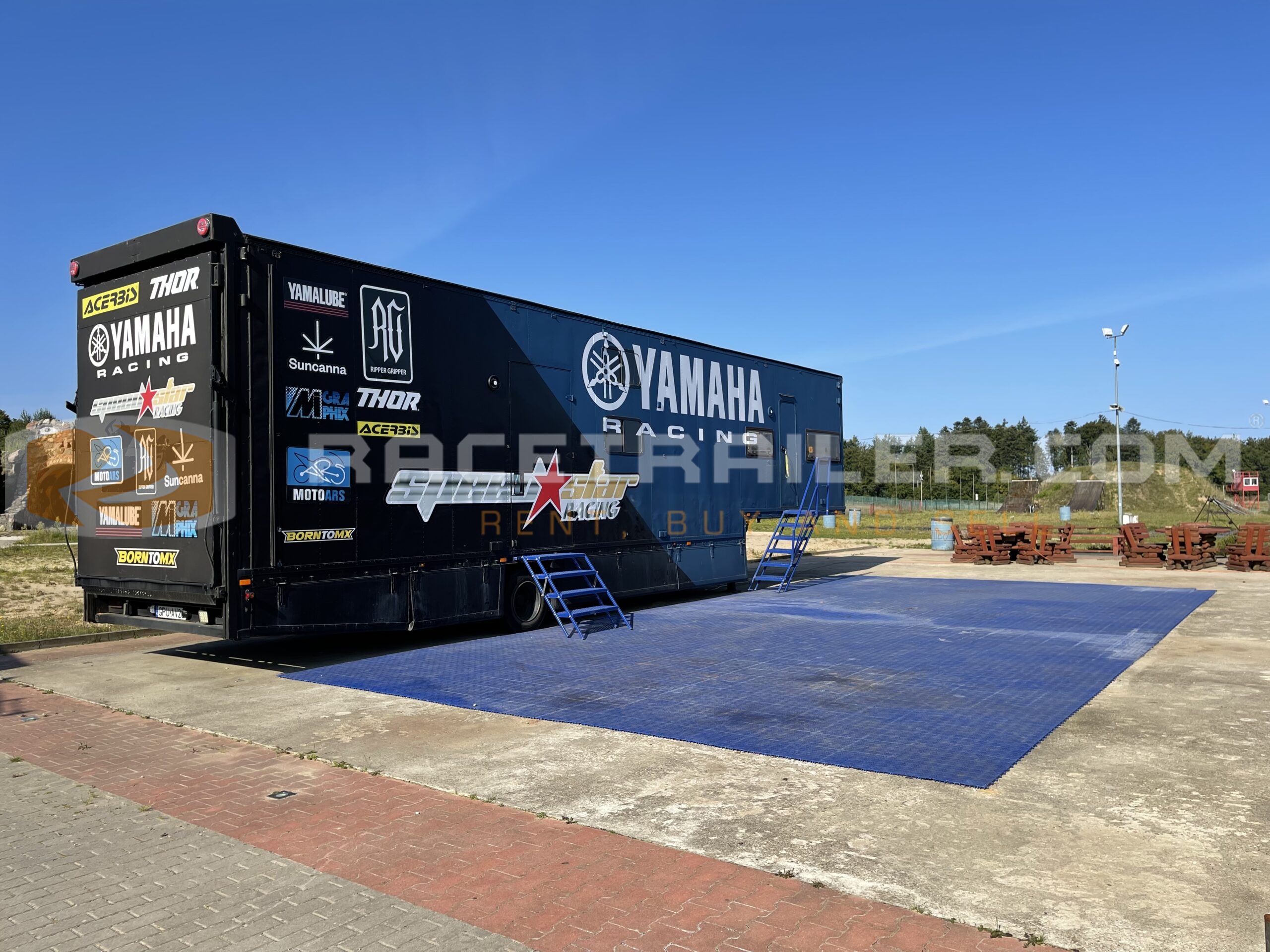 Motocross race trailer with stegmaier tent and flooring - market ...