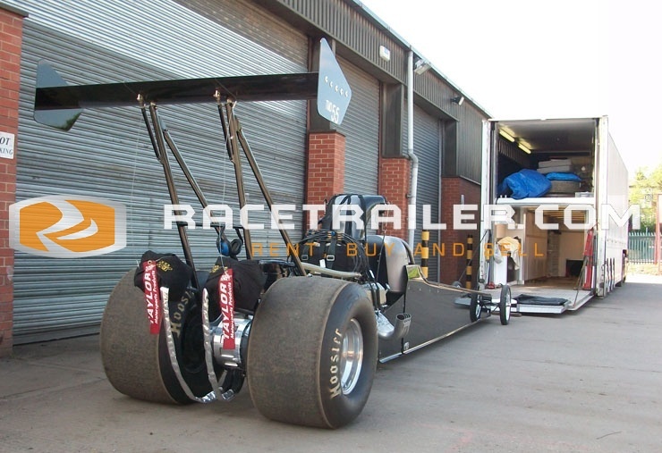 Professional Wilson double deck race car trailer - market.racetrailer.com