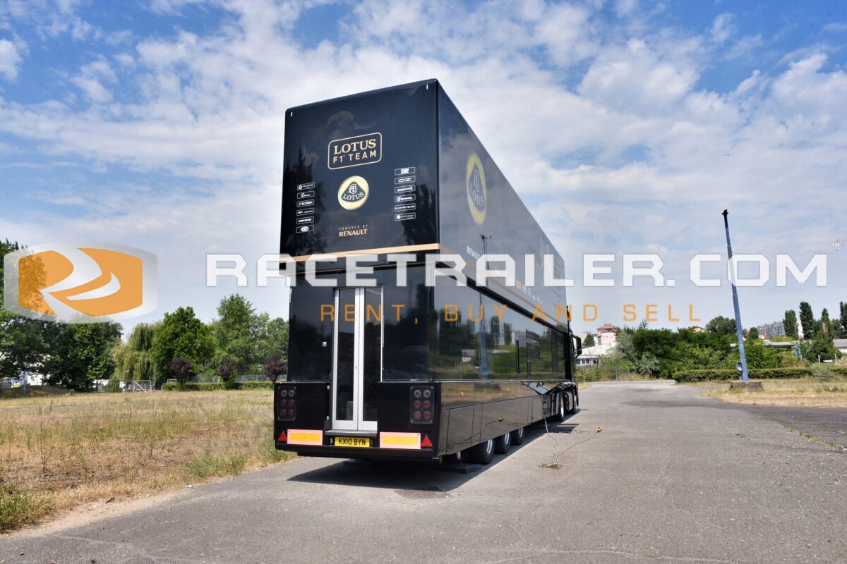 Mercedes-Benz Actros 6x2 + F1 pump-up racetrailer VIP - market ...