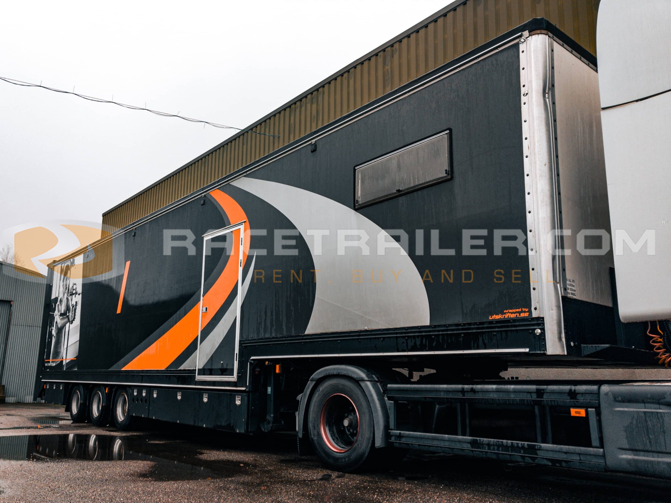 Te Koop - Race Trailer (Zweeds kenteken) Montracon V3a-Sg - market ...